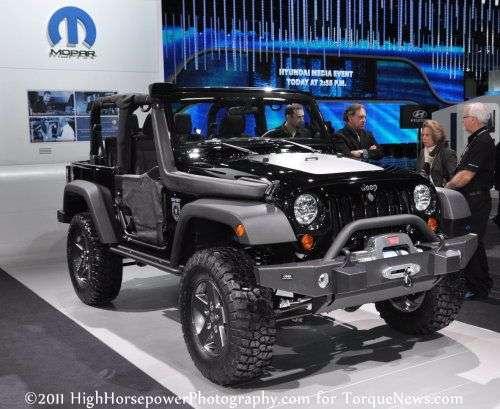 The 2011 Jeep Wrangler Rubicon Call of Duty: Black Ops Edition at the ...